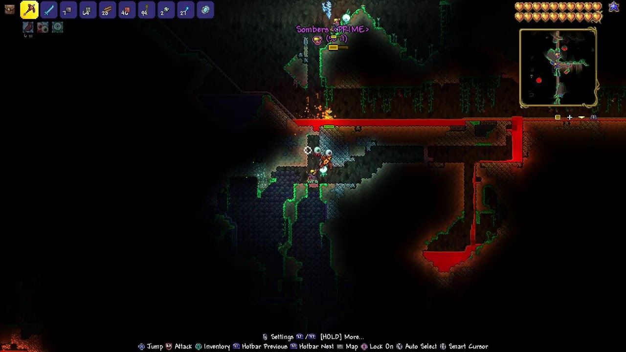 Terraria legendary run day 1 - YouTube