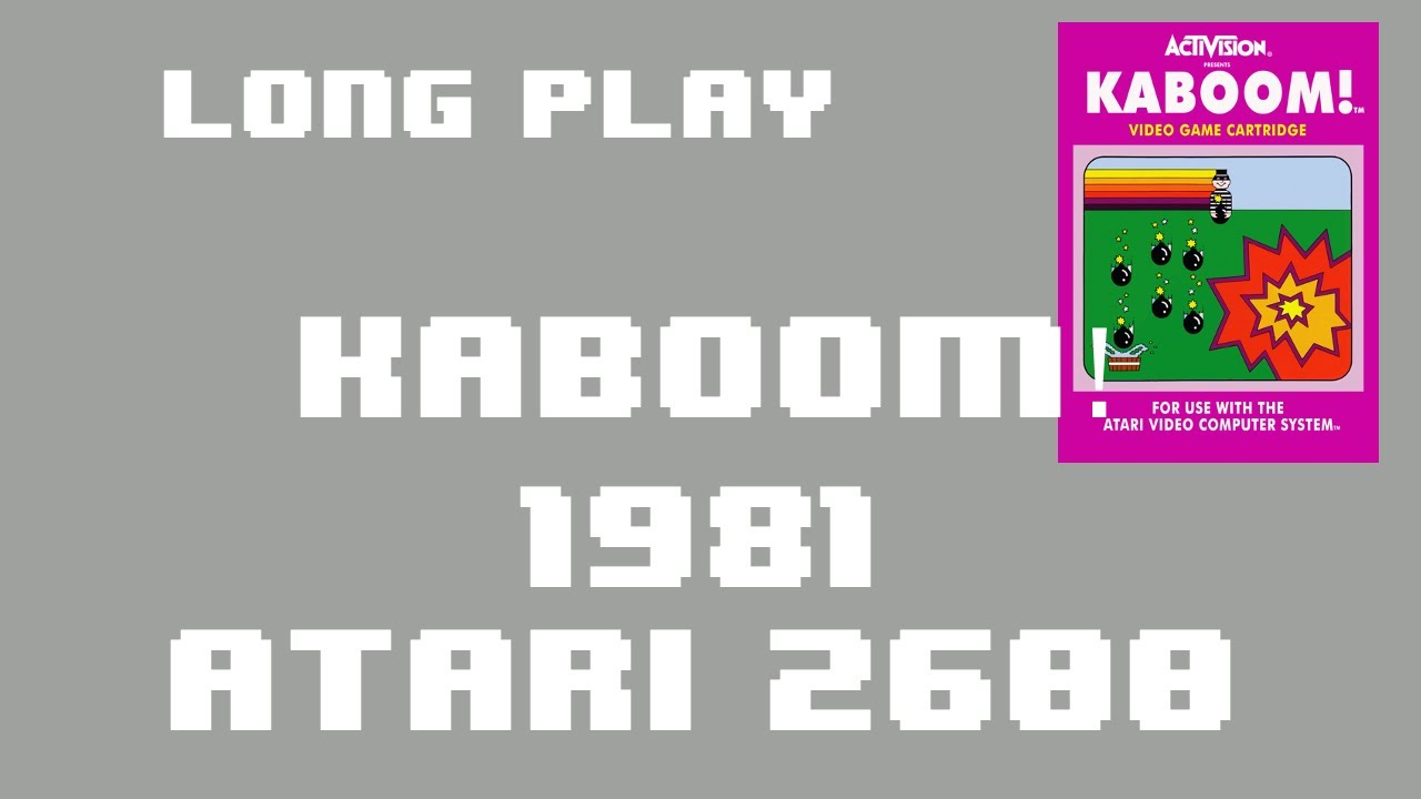 [Longplay] Retro Ranking: Kaboom! (1981) - #32 of Top 50 Gen-One Games ...