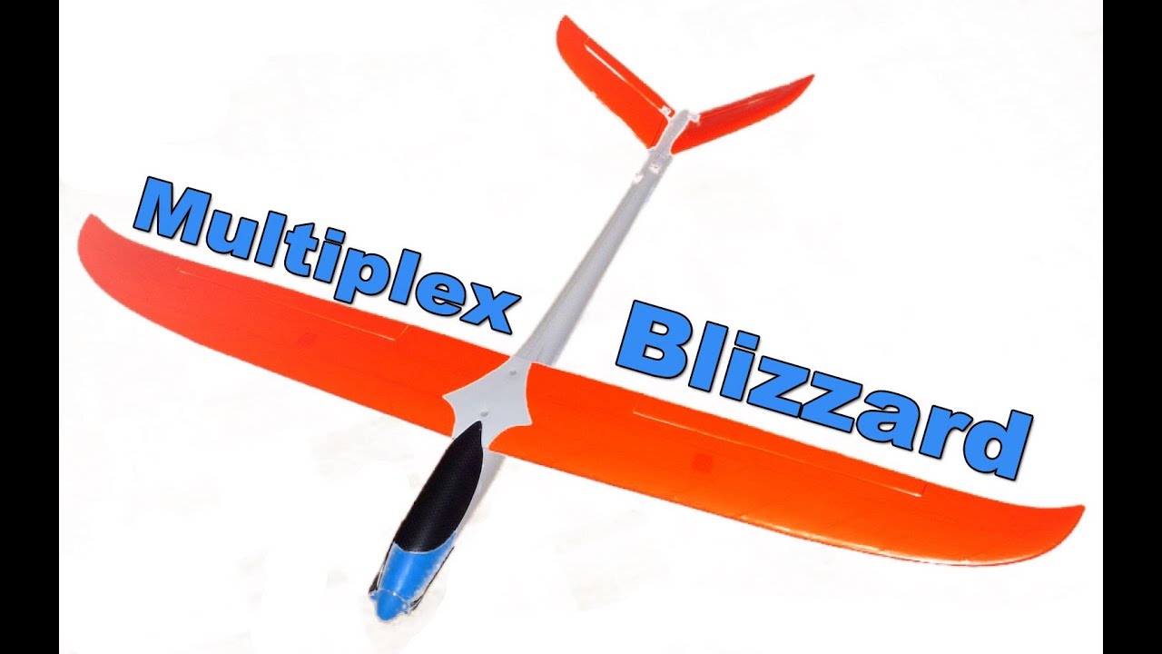 Multiplex Blizzard Hotliner - Fast glider in great scenery - YouTube