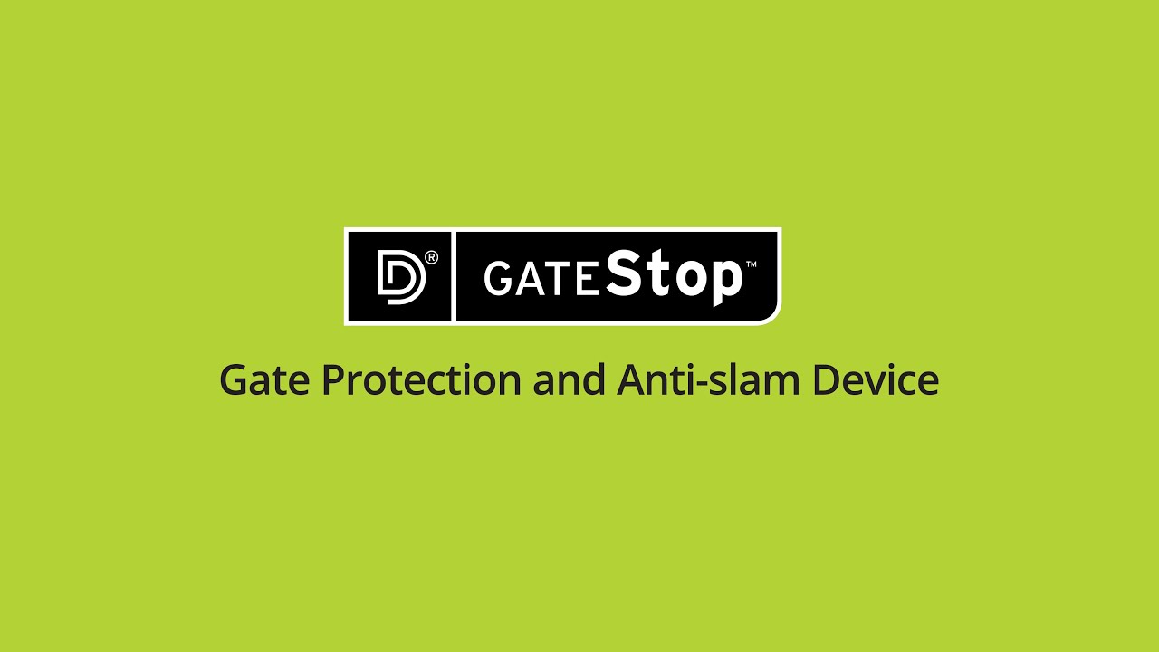 Gate Stop Installation - YouTube