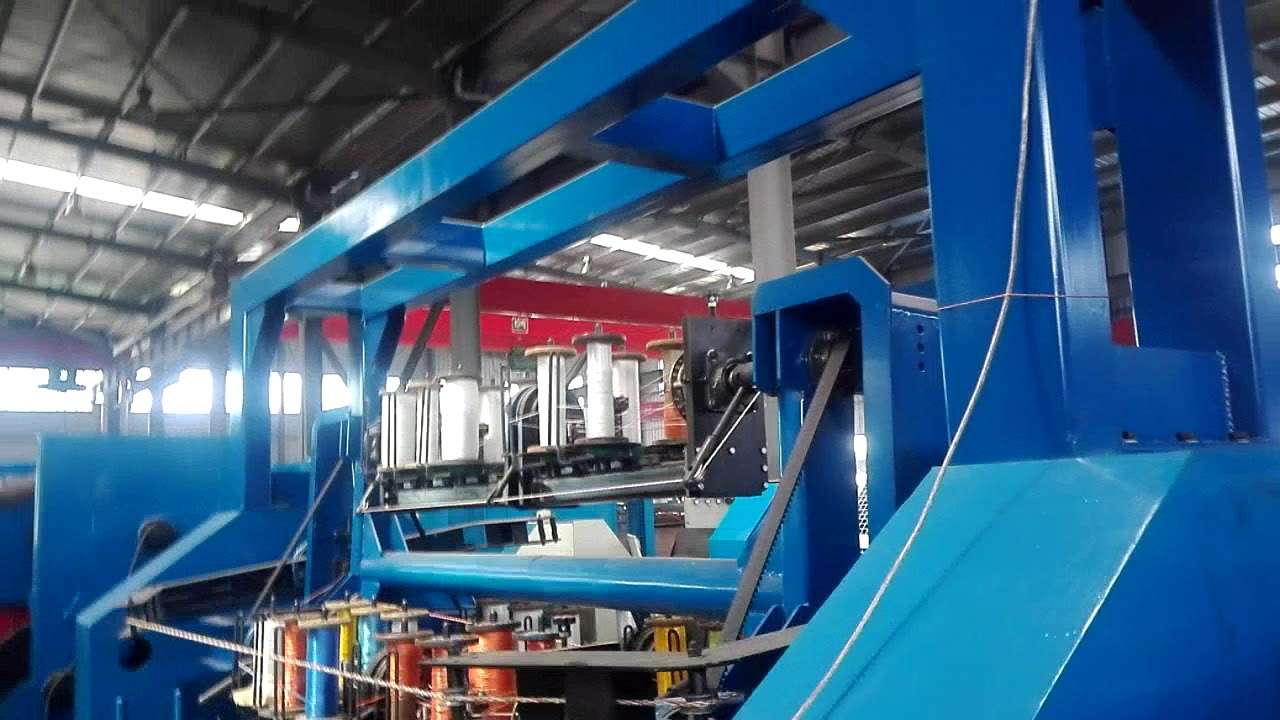 Rope Machine without limitation for rope length - YouTube