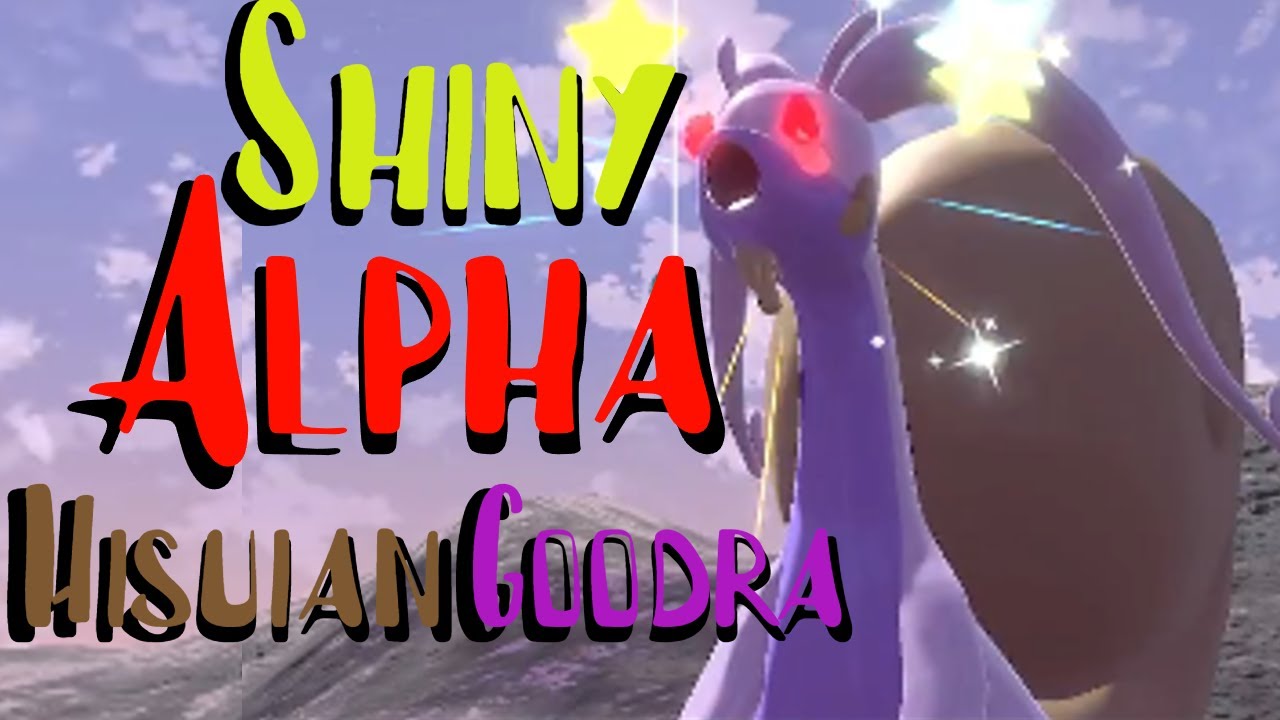 LIVE Shiny ALPHA Hisuian Goodra ~170 SRs - HOW DID THIS HAPPEN ...