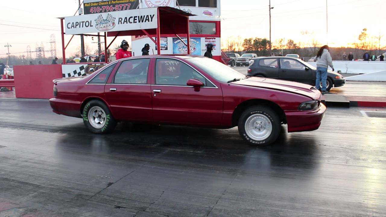 Zone8SpeedTeam 1994 LT1 Caprice 355 Heads Cam Bolt On - YouTube