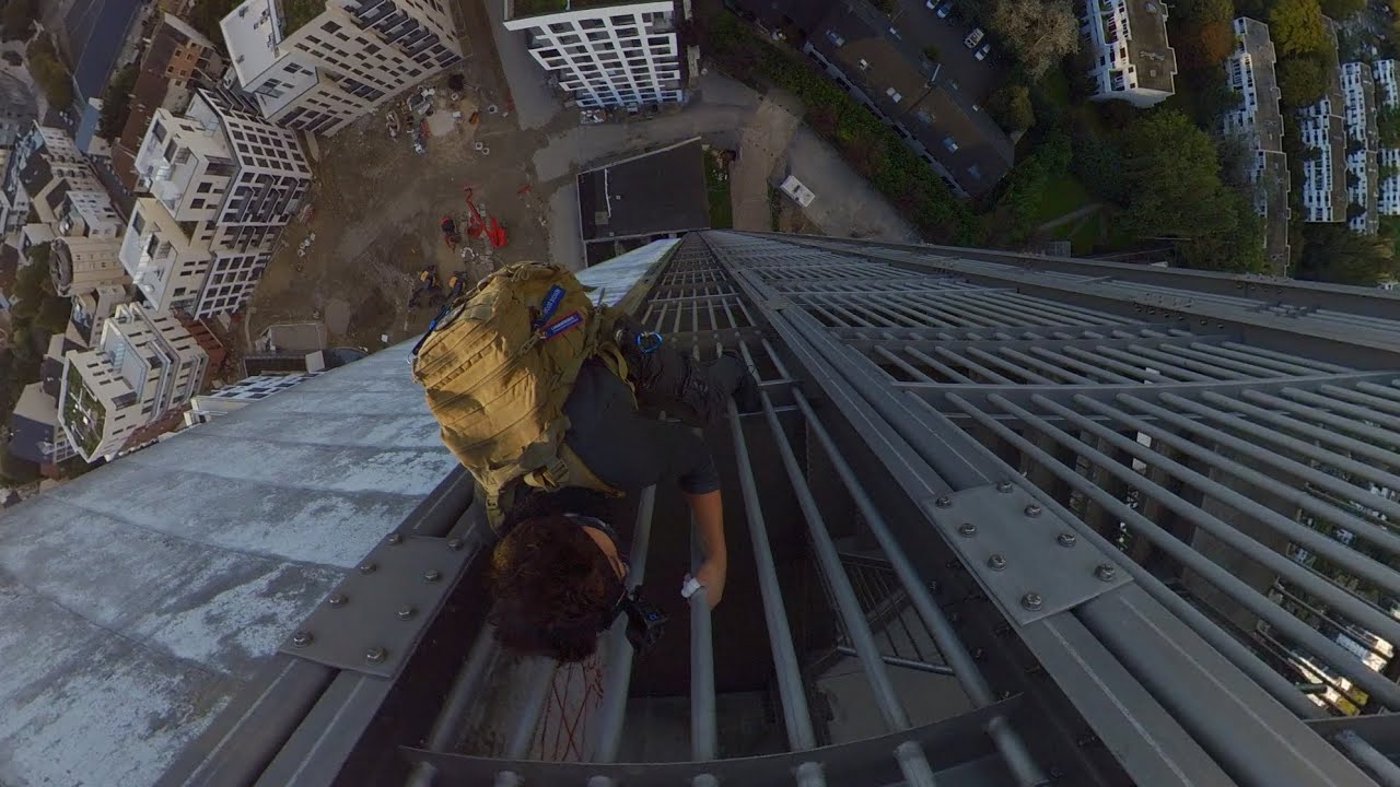 Free Solo Climbing of a Building in Paris - YouTube