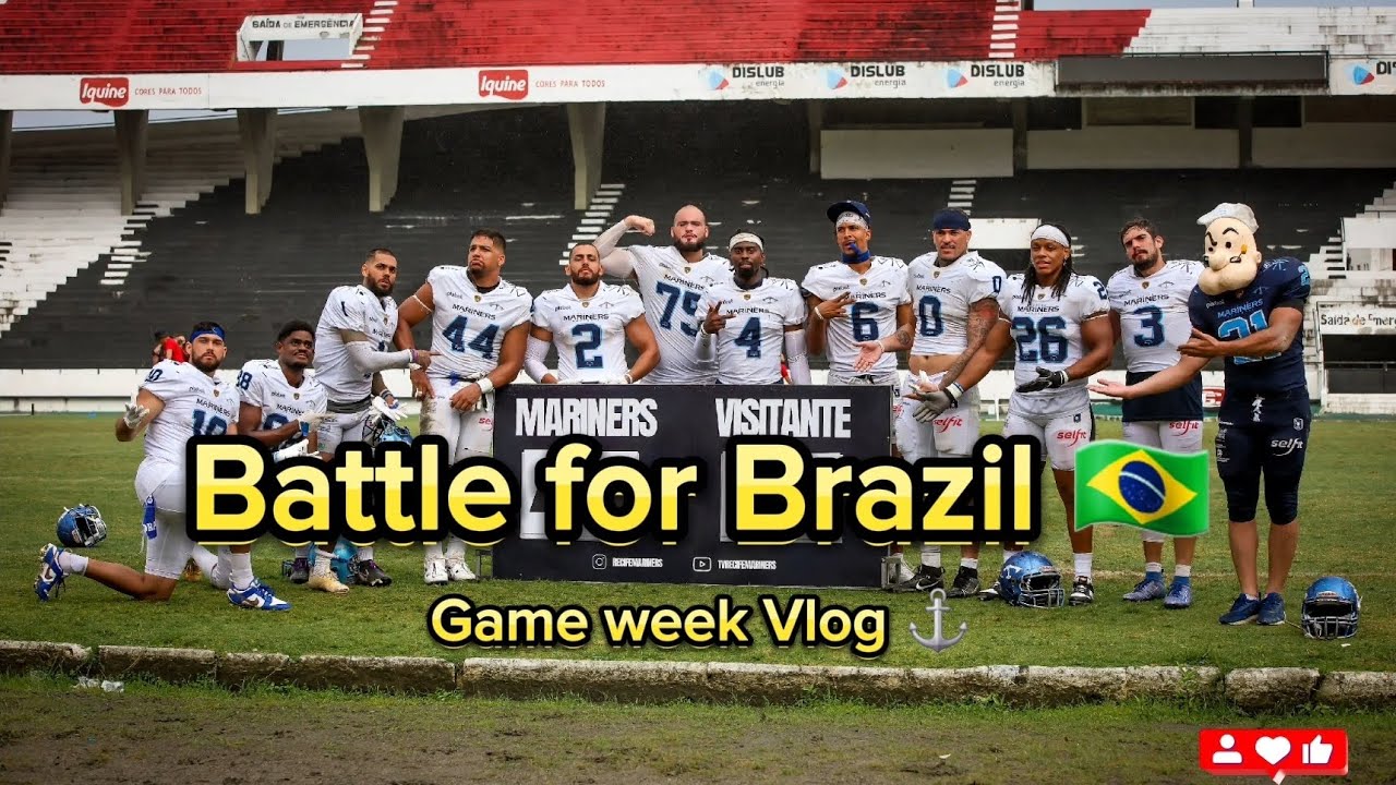 The Heart of Brazil's American Football Rivalry: My Game Week ...