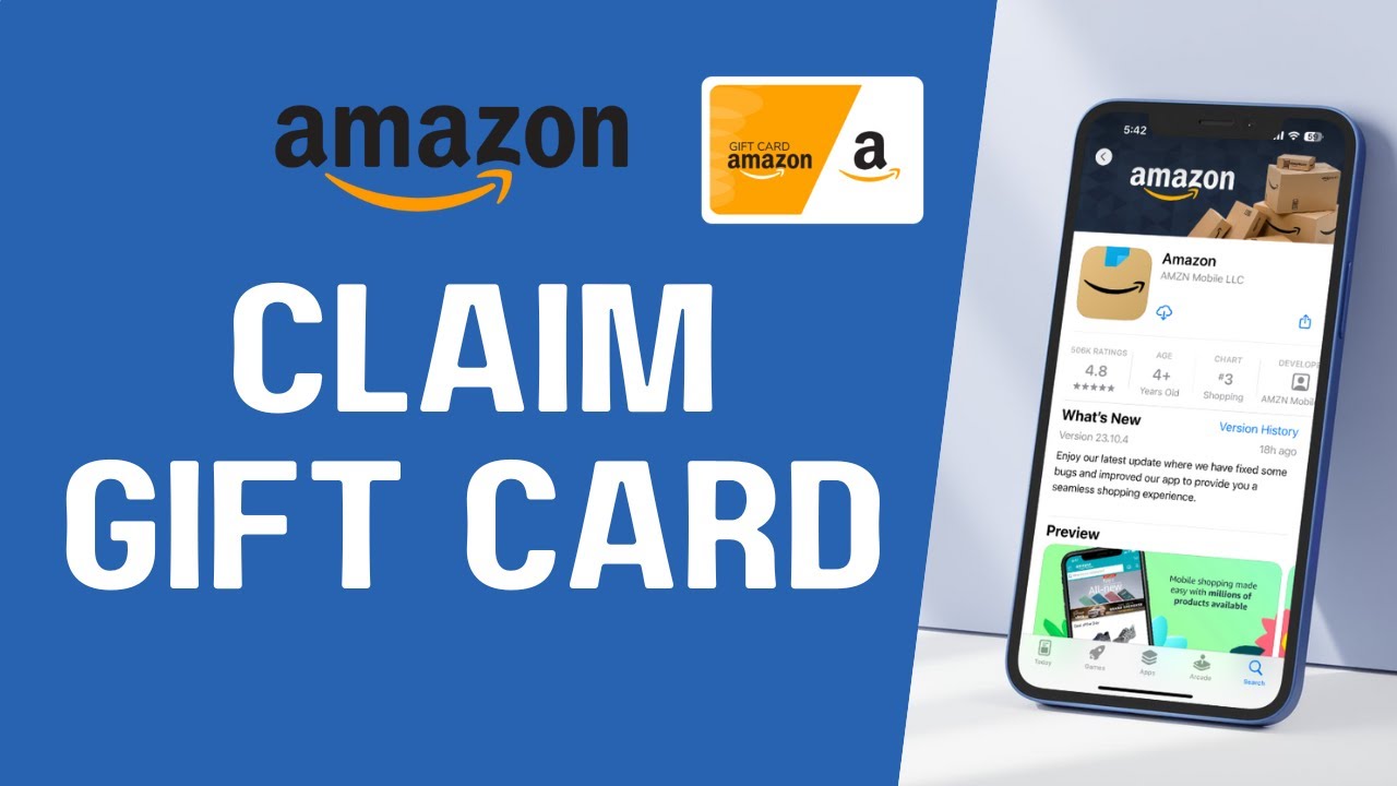 How to Claim an Amazon Gift Card - Step-by-Step Guide ! - YouTube