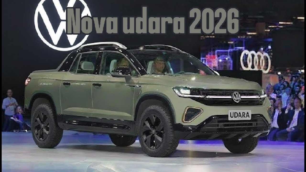 Nova picape intermédia da VW udara para 2026 - YouTube