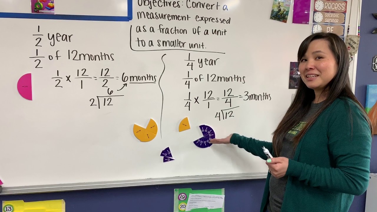 5.3a Fraction of a Measurement - YouTube