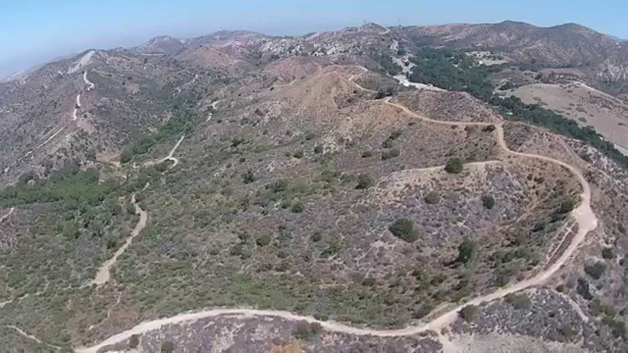 Whiting Ranch Wilderness Park - Scenic Aerial View - DJI Phantom 2 ...