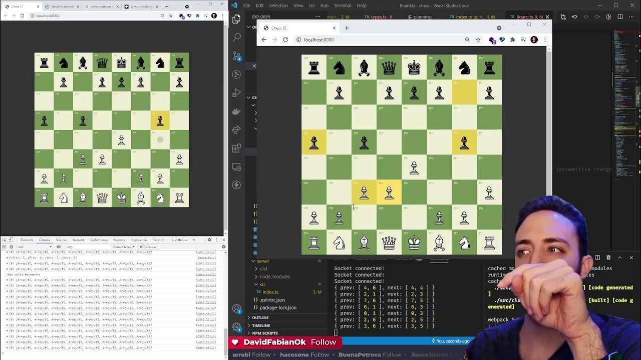 Ajedrez Multiplayer en Javascript - Parte 5 - YouTube