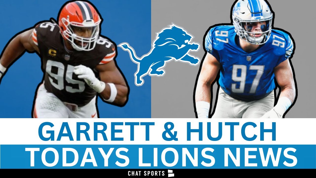 GOOD News For Detroit Lions Aidan Hutchinson, Myles Garrett Trade ...