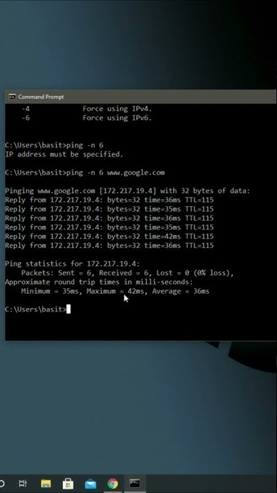 Basic CMD Commands Part 1 #tracert - YouTube