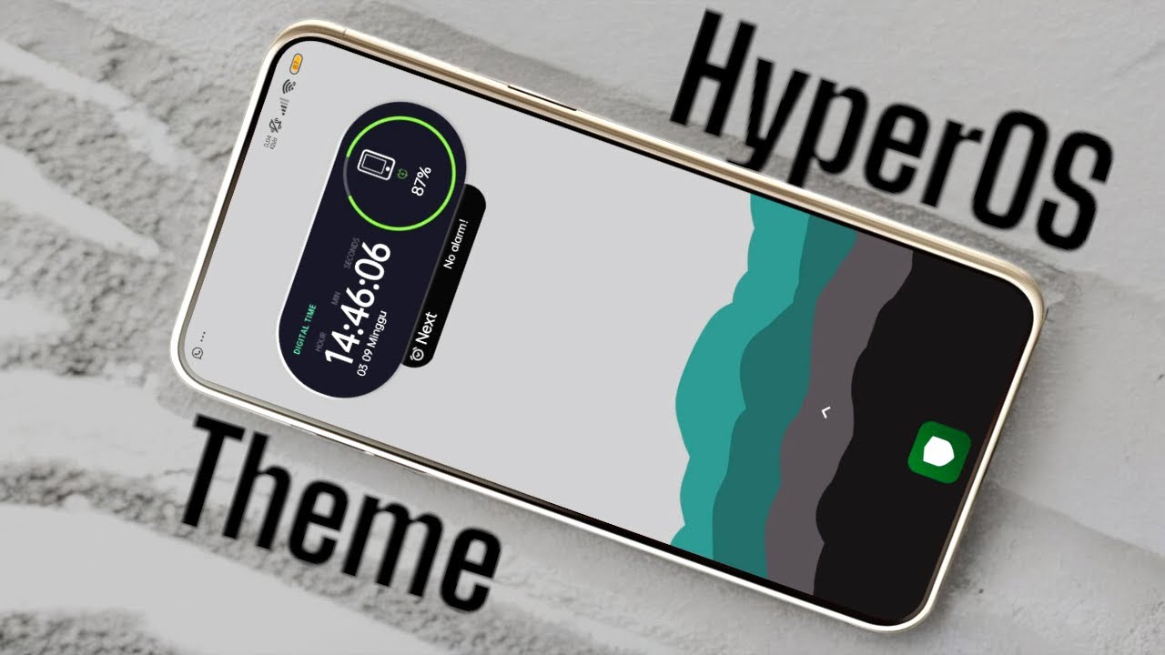 Tema Simple Minimalis HyperOS MIUI - Clean & Elegan! - YouTube