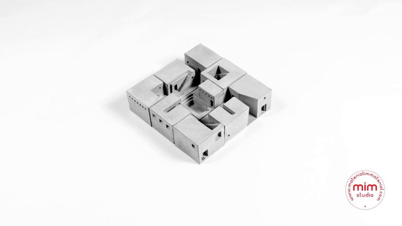 MINIATURE CONCRETE HOMES - YouTube