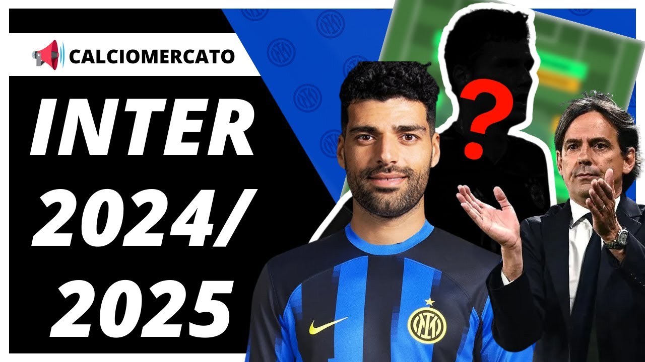 Come sarà l'Inter 2024/2025: AGGIORNAMENTO calciomercato - YouTube