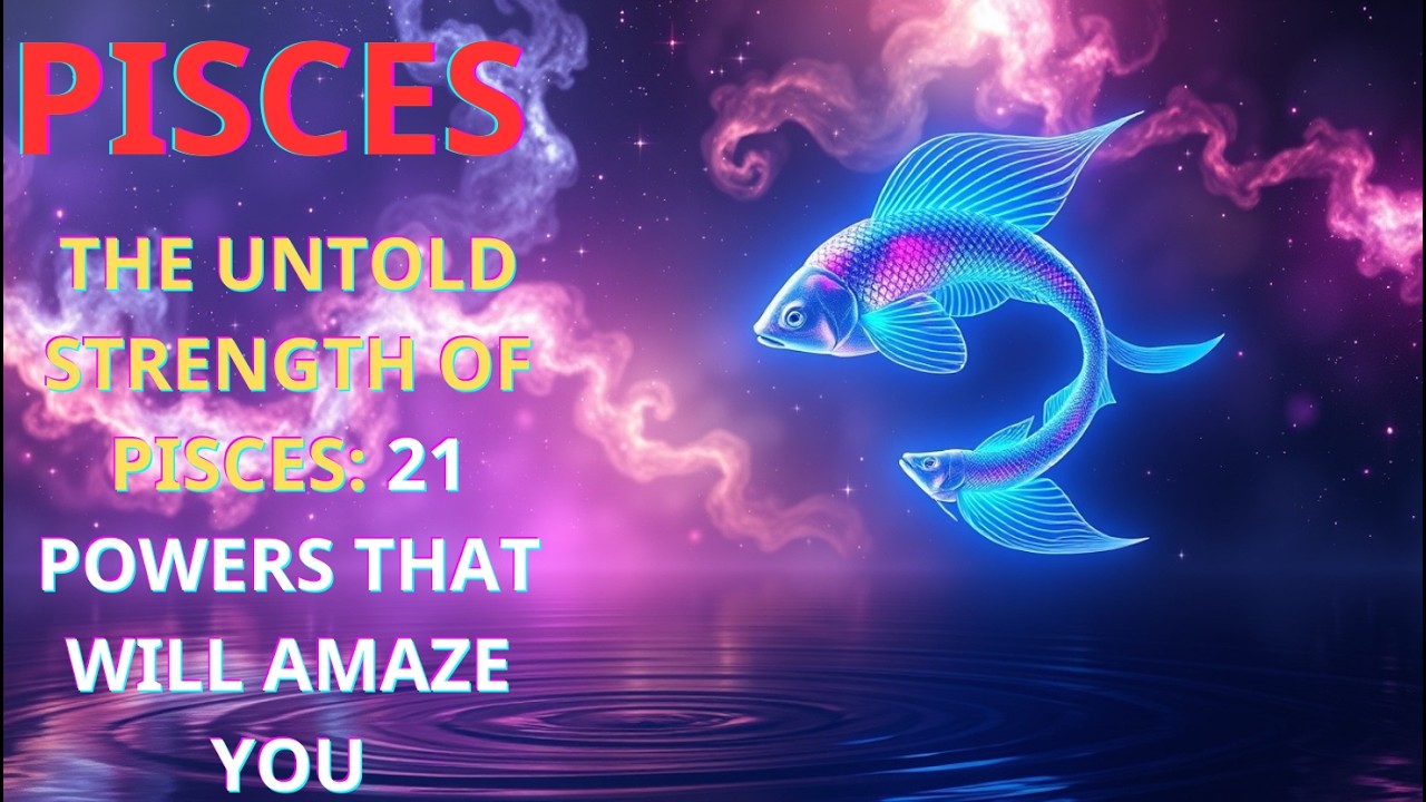 THE UNTOLD STRENGTH OF PISCES: 21 POWERS THAT WILL AMAZE YOU! 💥🔮 - YouTube