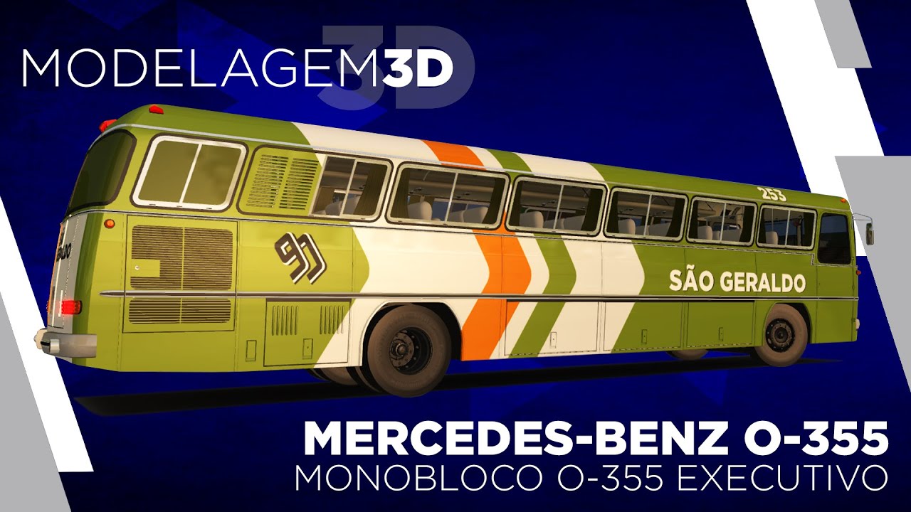 Adquira já o seu! Mercedes-Benz Monobloco O-355 Executivo para Omsi 2 ...
