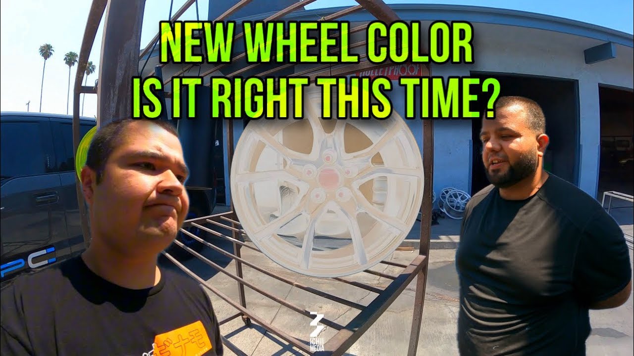 Powder Coat My Stock FK8 Type R Wheels A Custom Color! - YouTube