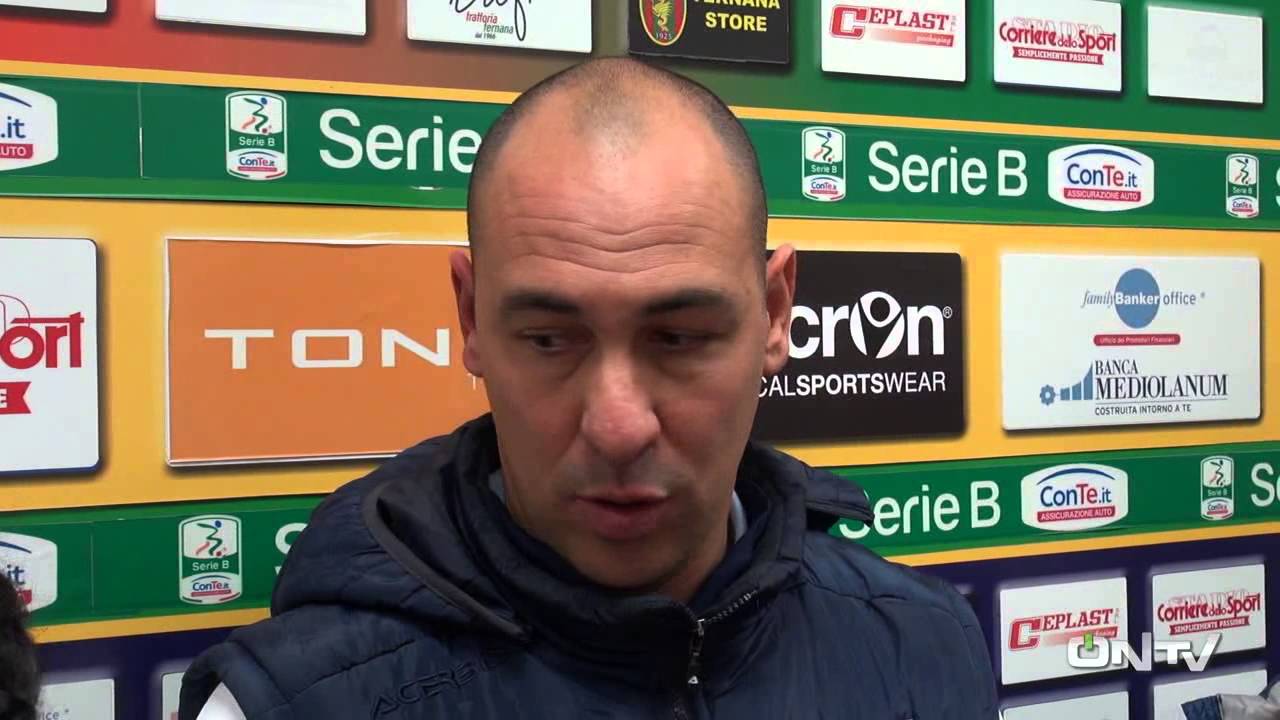 ONTV Simone Masi Vice allenatore Entella post TERNANA ENTELLA 1-2 - YouTube