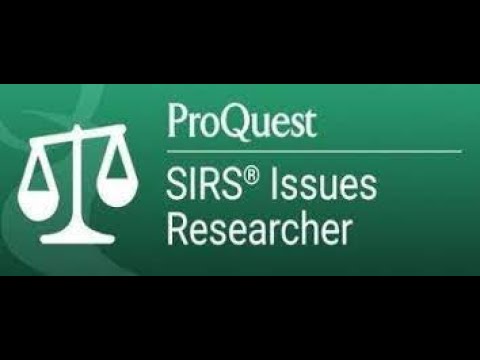 Overview of Proquest Sirs Researcher - YouTube