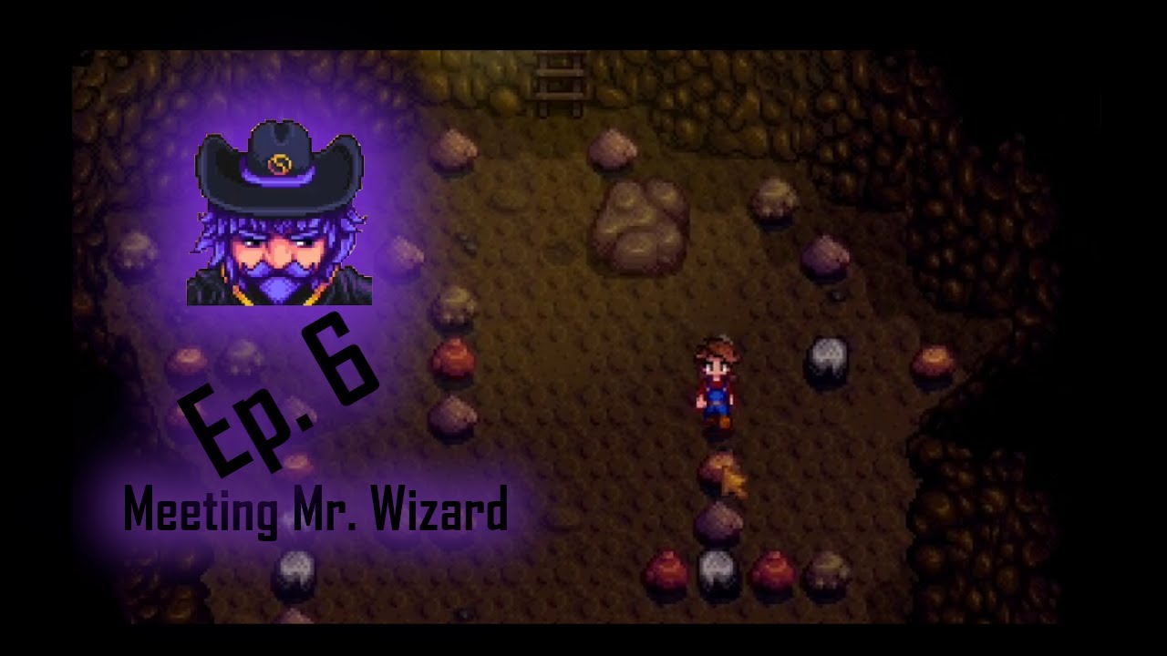 Meeting Rasmodius the Wizard - Let's Play Stardew Valley 1.4 Update Ep ...