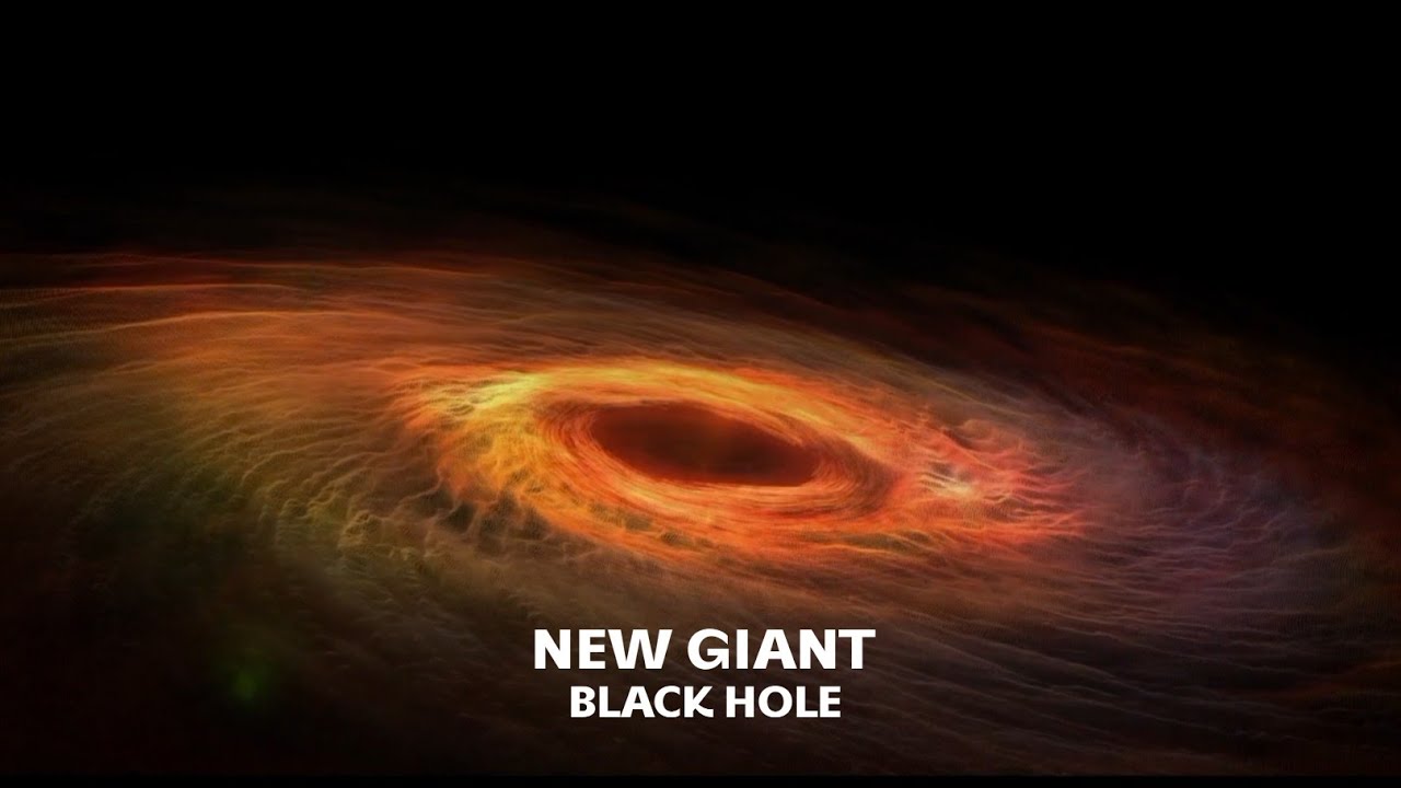 New discovery: Giant black hole - YouTube