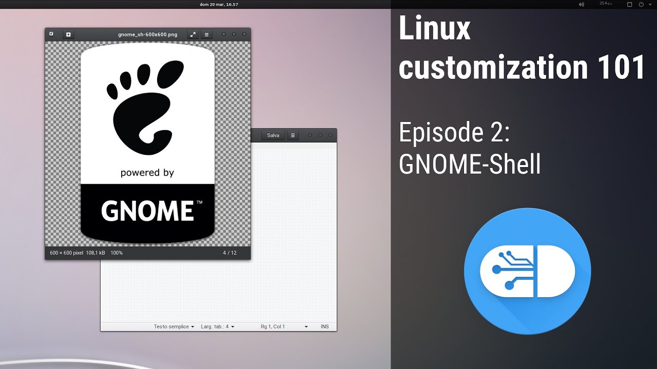 Linux Customization 101 - Ep2: GNOME-Shell - YouTube