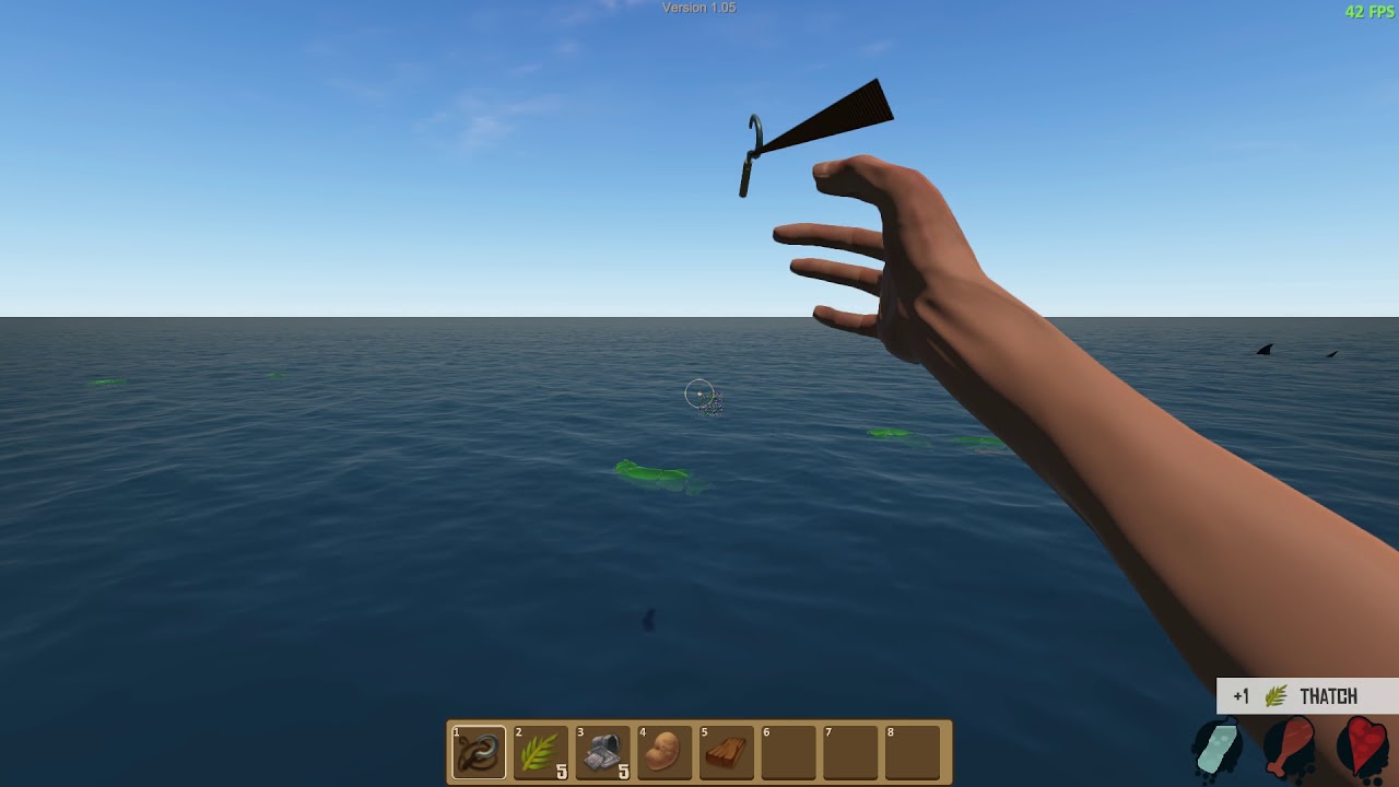 Raft PC game first look gameplay español - YouTube