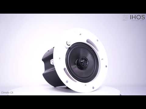 IHOS | Climate C8 ceiling speaker - YouTube