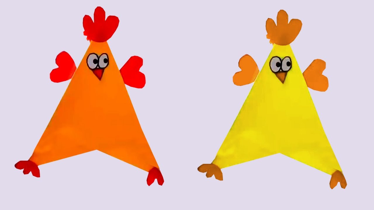 Easy Art And Craft With Paper - YouTube