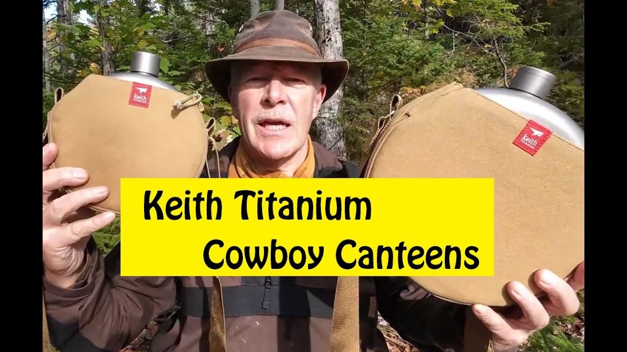 Keith Titanium Cowboy Canteens A Durable Solution for Carrying Water ...