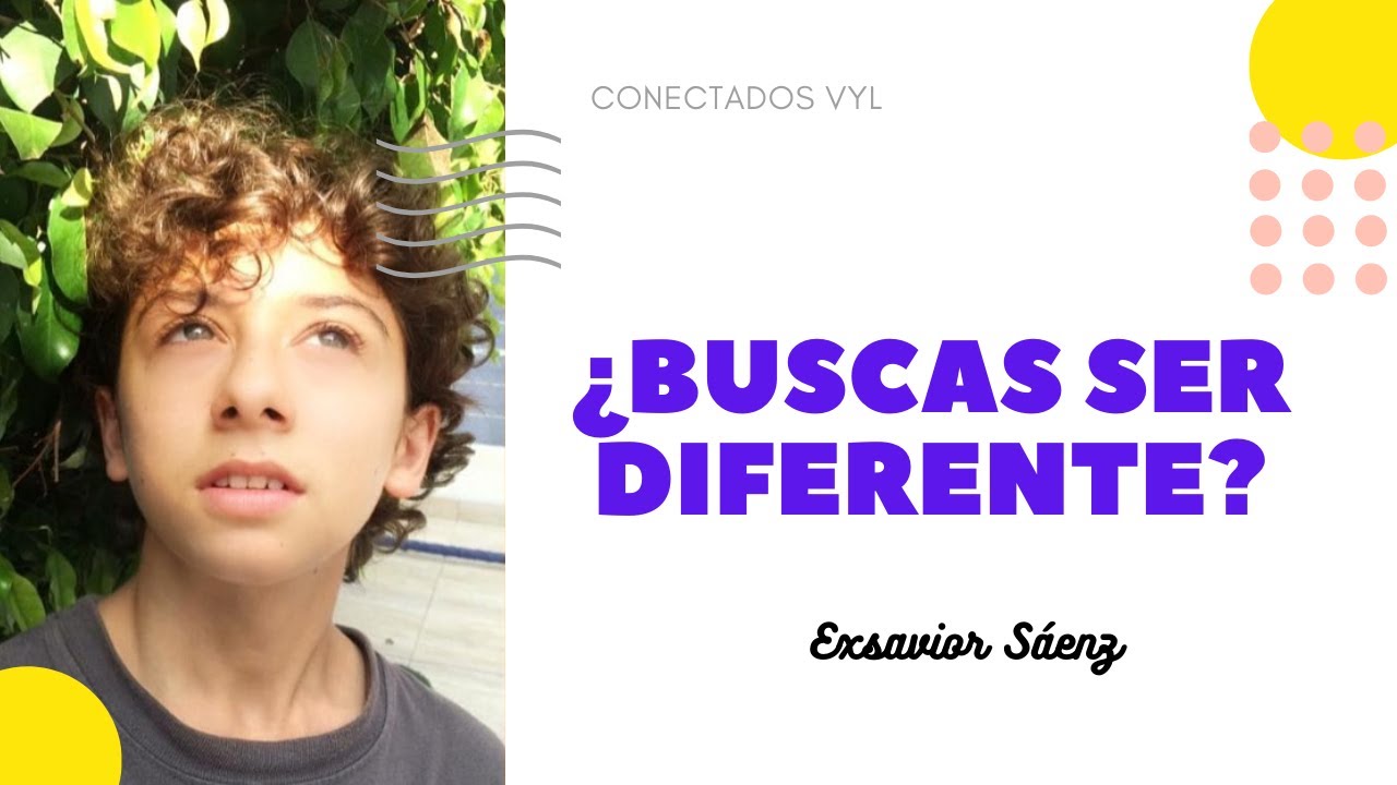 ¿BUSCAS SER DIFERENTE? - EXSAVIOR - YouTube