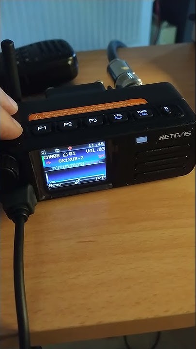 How to store Vol permanent with the Retevis RT73 - YouTube