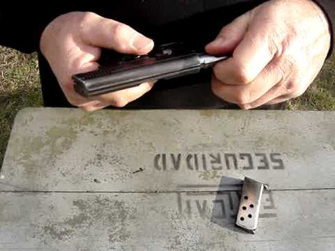 Astra .25 ACP - Desarme por Daniel Tagliafico - YouTube