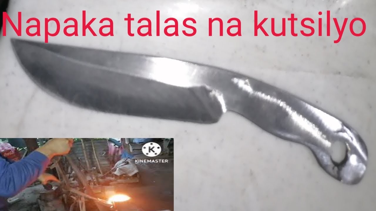 PAANO GUMAWA NG KUTSILYO NA MATALIM.. PANUORIN MO ITO PARA MALAMAN MO ...
