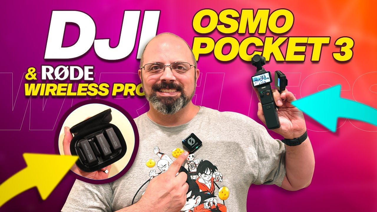 DJI OSMO Pocket 3 & Rode Wireless Pro, Take Your Filmmaking to the Next ...
