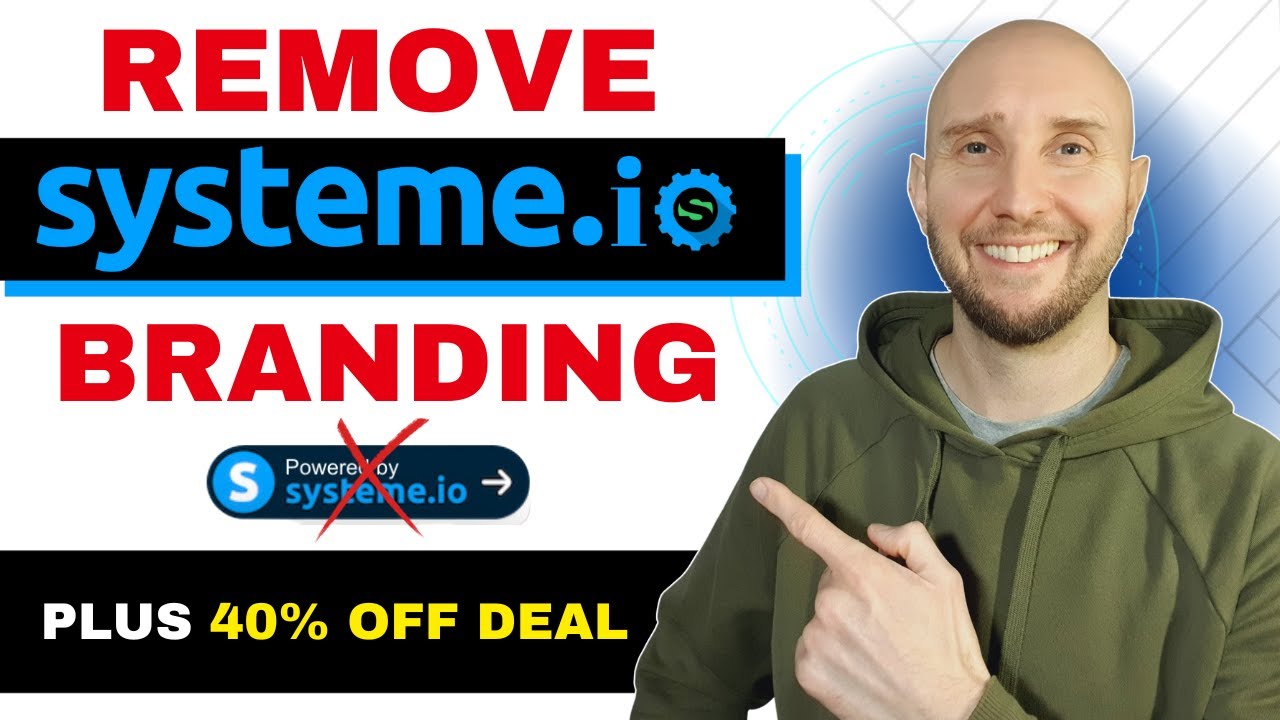 How To Remove Powered by Systeme.io Branding From Funnels & Emails - Fast & Easy - YouTube