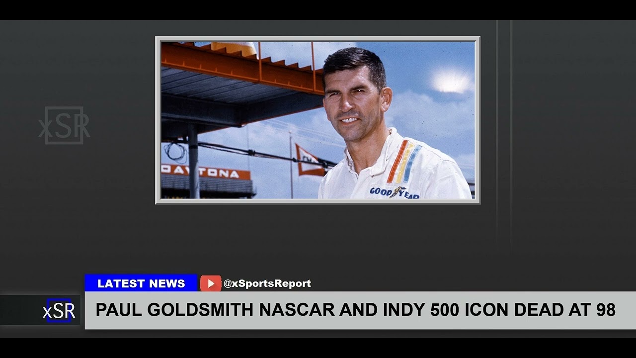 Paul Goldsmith Nascar And Indy 500 Icon Dead At 98 - YouTube