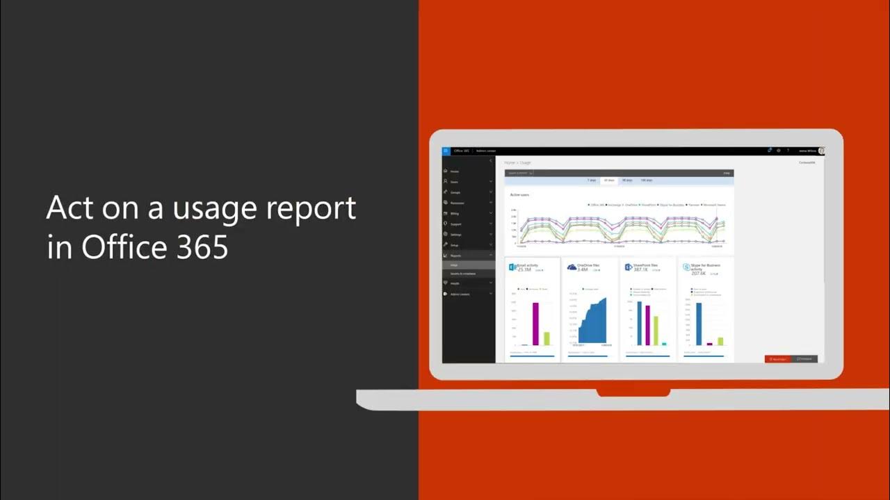 Microsoft 365 usage reports - YouTube