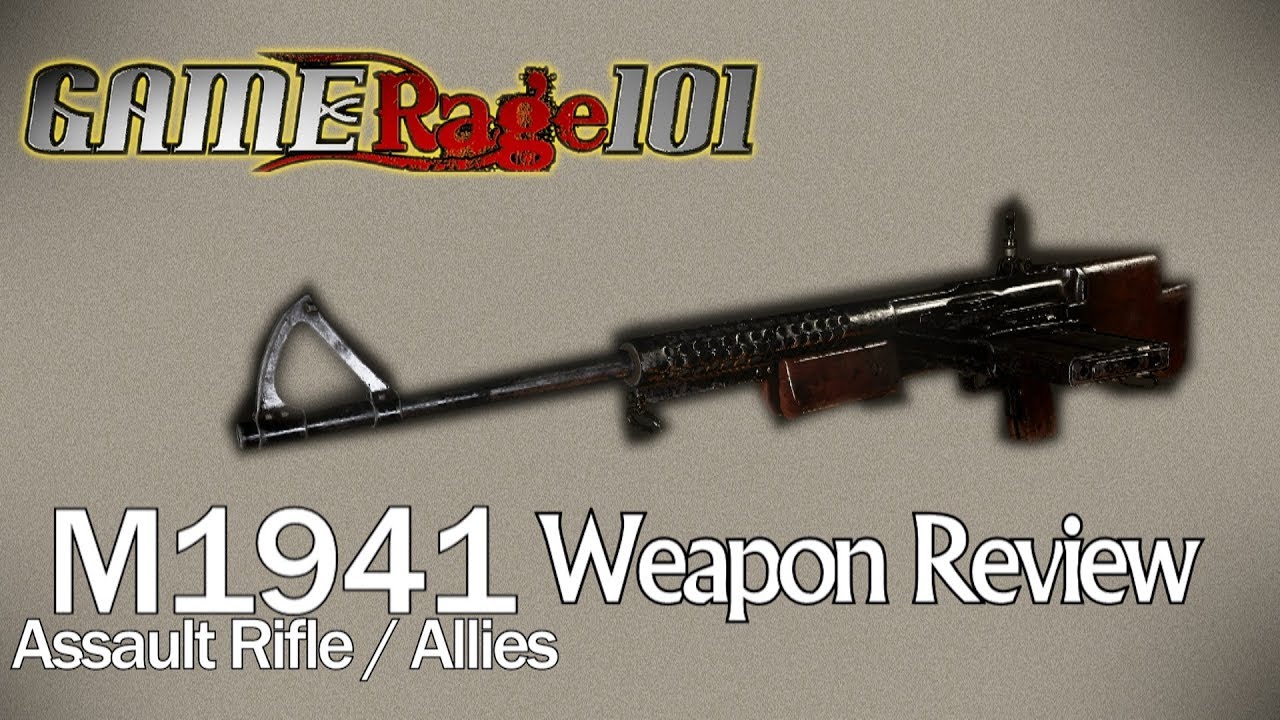 Call of Duty WWII Weapon Review : M1941 (AKA The Johnson Rifle) - YouTube