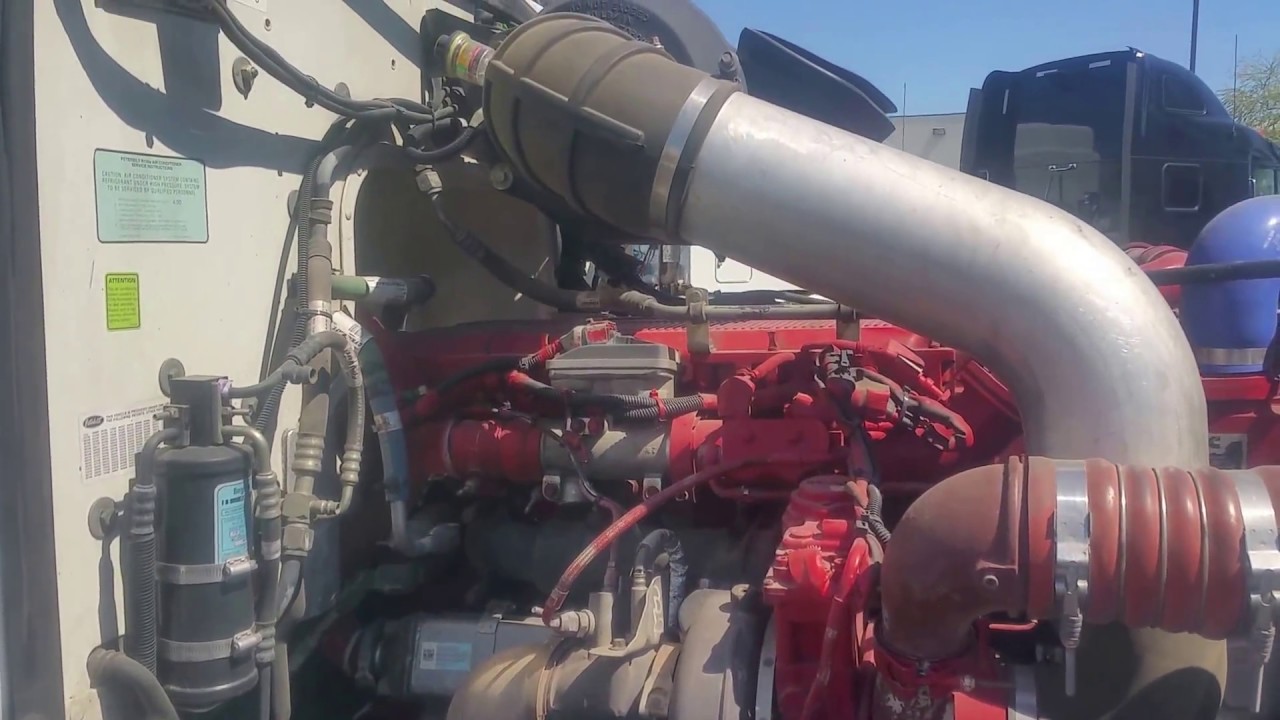 2011 PETERBILT 386 Cummins ISX 500hp - YouTube
