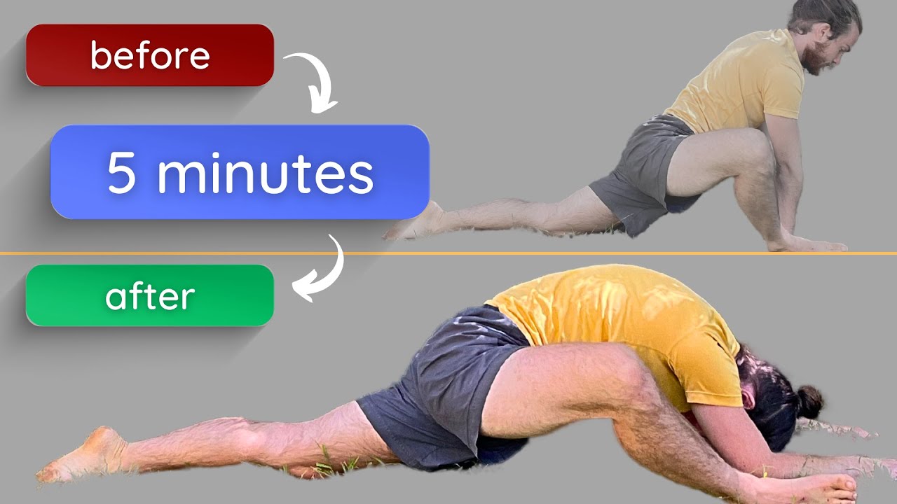 Yoga Flexibility (Hack #4): Hips Stretch [Lizard Lunge] - YouTube