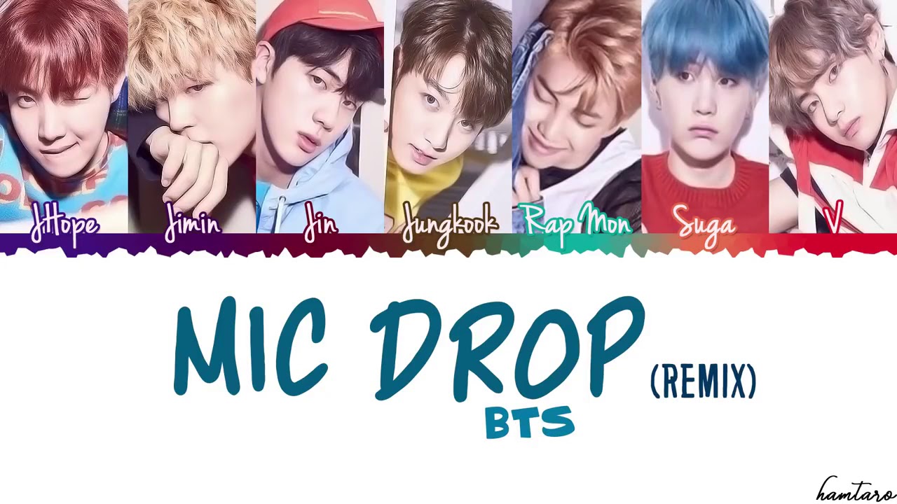 Mic drop bts lyrics with English sub - YouTube