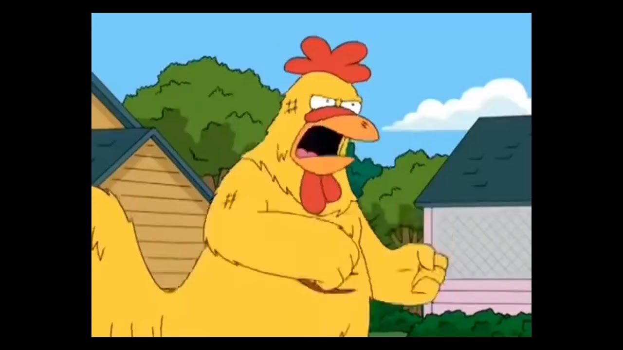 Family guy Peter vs the chicken First and second Fight. 1/3 - YouTube