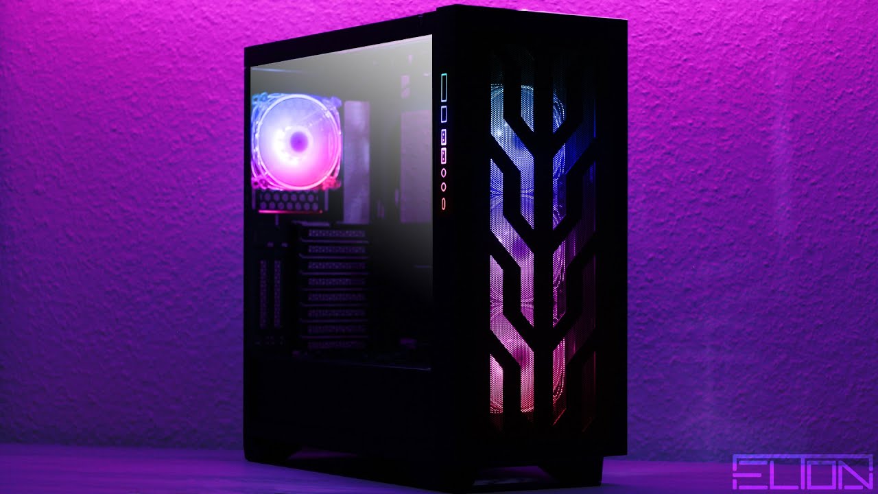 Sharkoon Elite Shark CA300T RGB Gehäuse Review | ELTON - YouTube