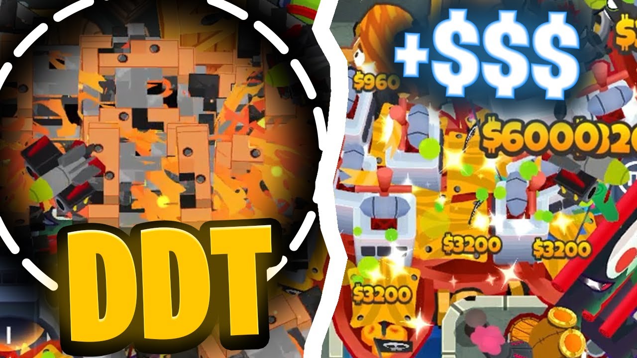DDT na trybie RANDOM BANANZA 🤔 w BLOONS TD BATTLES 2 PL - YouTube