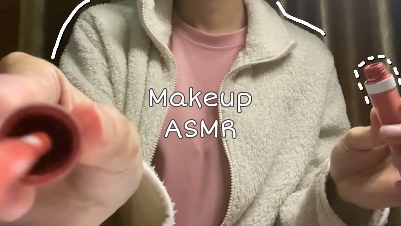 ASMR Doing Your Makeup For Your Sleep In 3 Minutes | Gentle Tapping ...