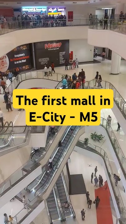 M5 ECity Mall by Mahendra Homes | Bangalore Electronic City's first shopping mall with PVR - YouTube