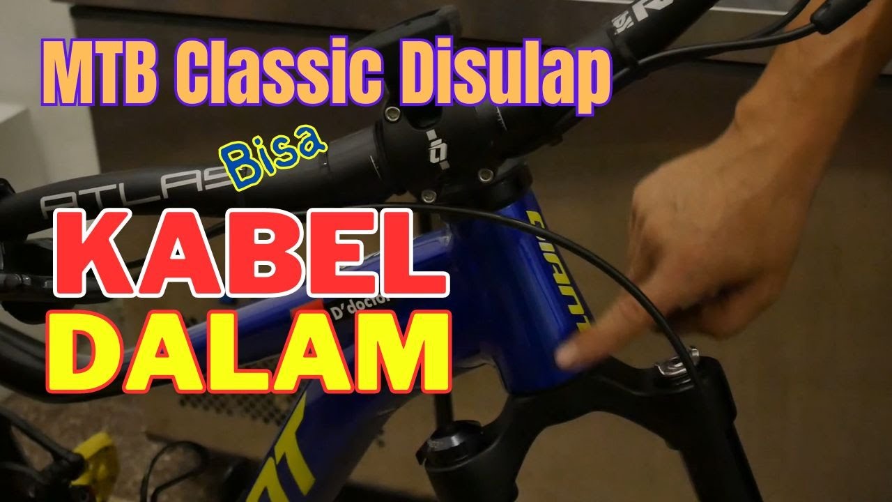 Sulap MTB Classic Jadi "Clean Look". - YouTube