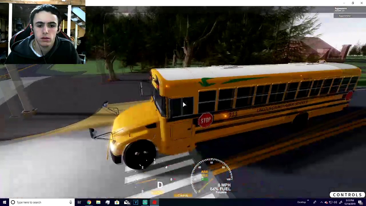 ROBLOX SCHOOL BUS SIMULATOR\ DOING THE OLD ELEMENTARY RUN - YouTube
